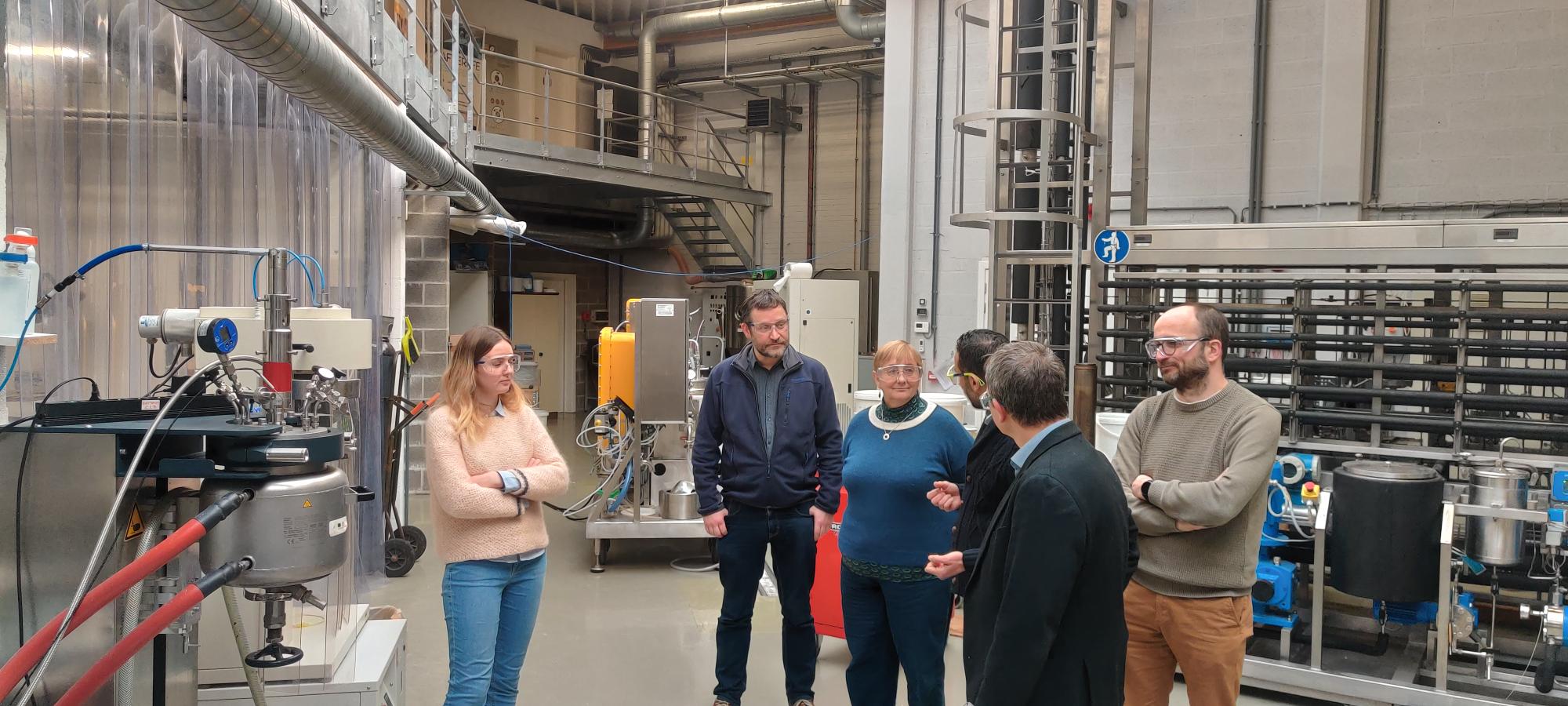 Le NCP Wallonie visite le centre de recherche Celabor - NCP